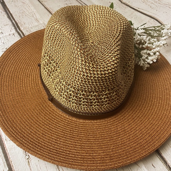 Accessories | Lady Katrina Stunning Fedorapanama Straw Hat | Poshmark